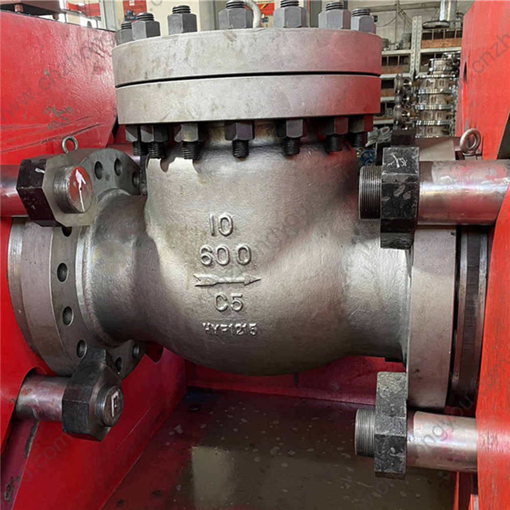 ASTM A995 4A swing check valve 16'' 1500LB - ZHONGYOU INDUSTRIAL CO., LTD.